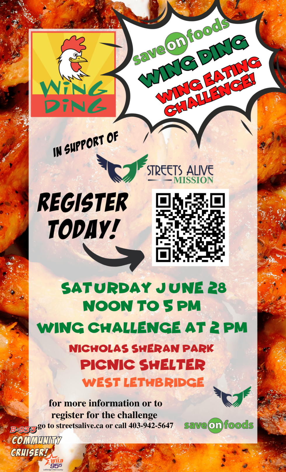 Wing Ding Wing Challenge | Streets Alive Mission